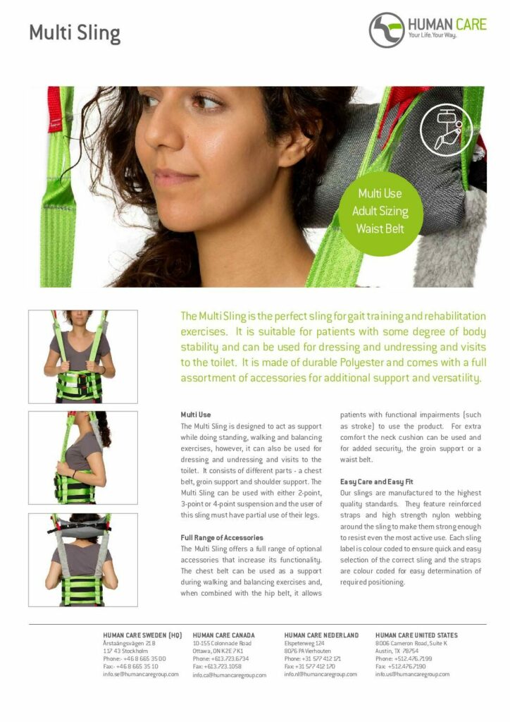 Multi Sling - Human Care USA