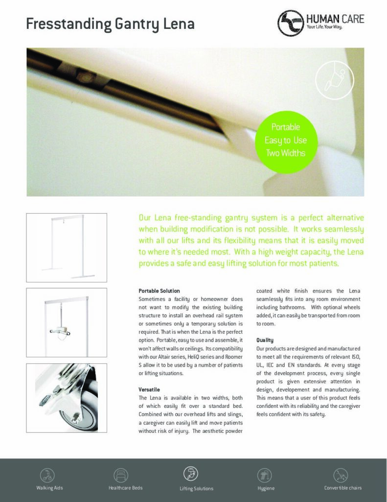 Lena Freestand - Human care USA